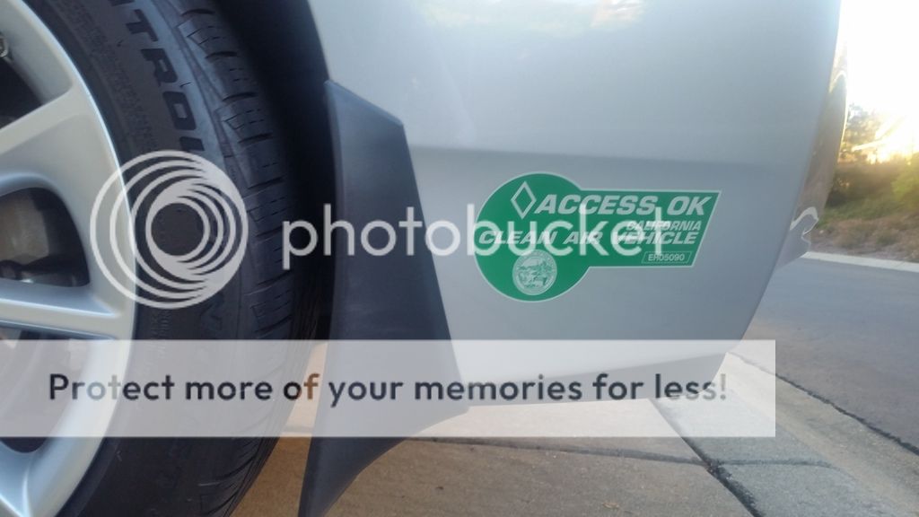 How are your HOV stickers holding up? | PriusChat