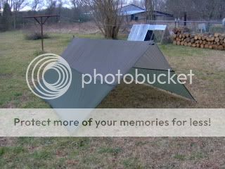 My First Homemade Silnylon Tarp